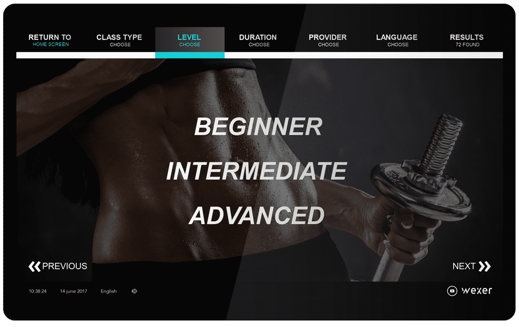 Virtual Fitness Solutions Technology for your Gym - Wexer